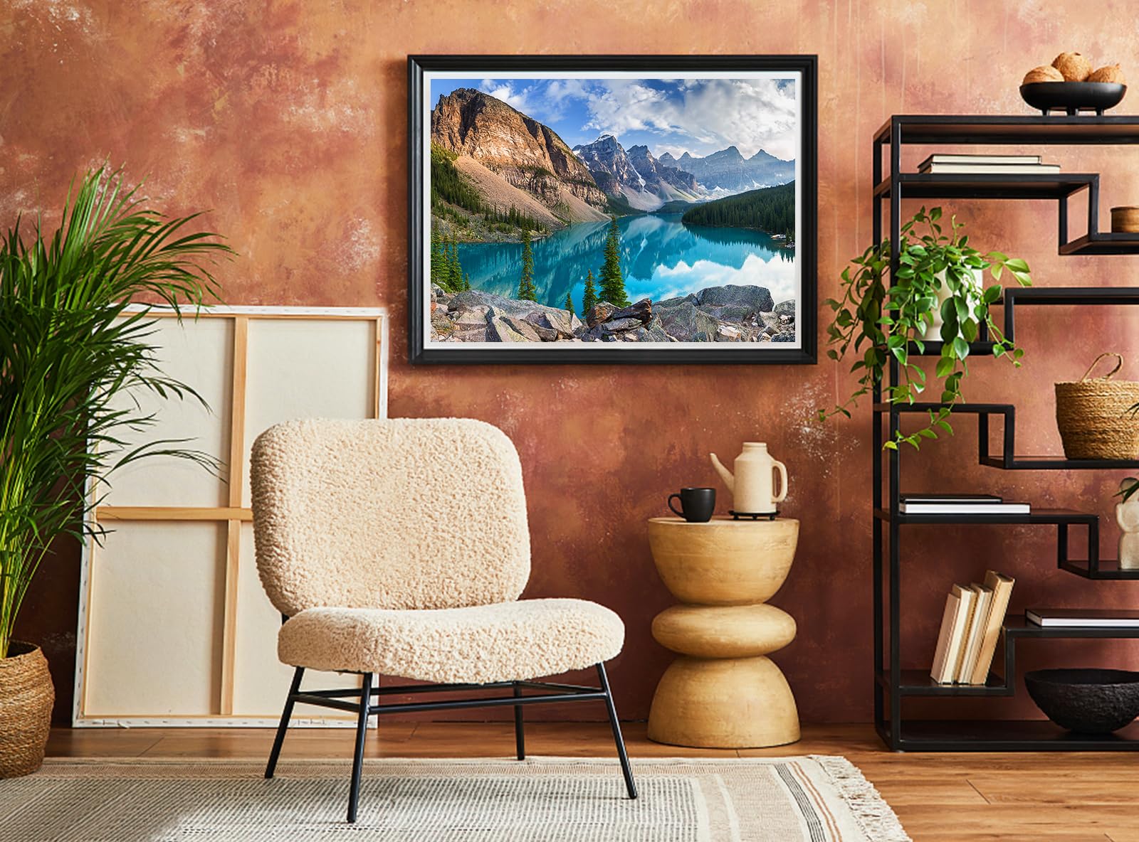 Jigsaw Puzzles 2 Pack 1000 Pieces - WISHDIAM Puzzles for Adults - Raffles Lighthouse & Golden Gate Bridge Impossible Challenging Puzzles for Home Decor Birthday Party Gifts for Men Women