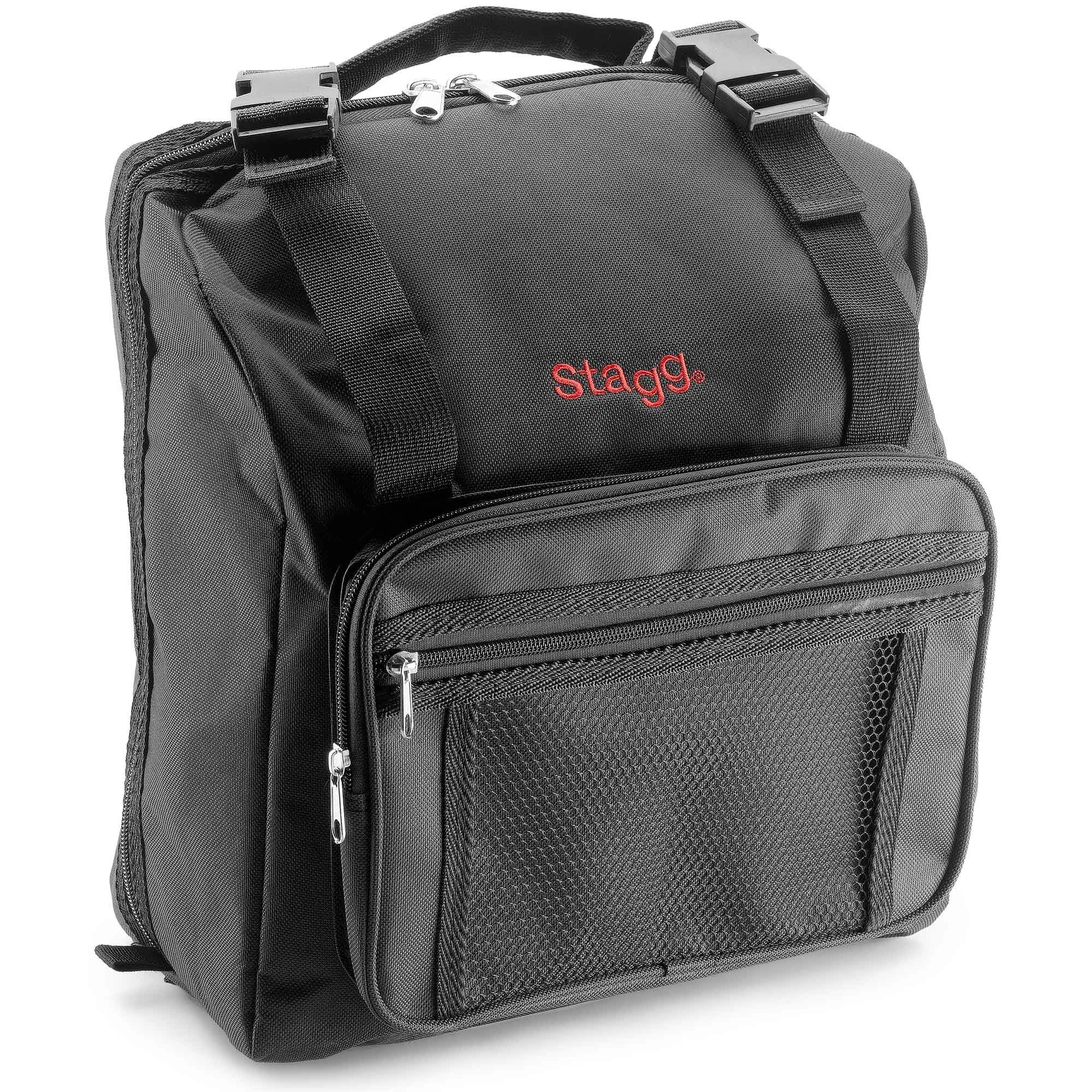 Stagg, 37-Key Accordion Accessory, 13 Inches x 12 Inches x 7.5 Inches (ACB-120), Black