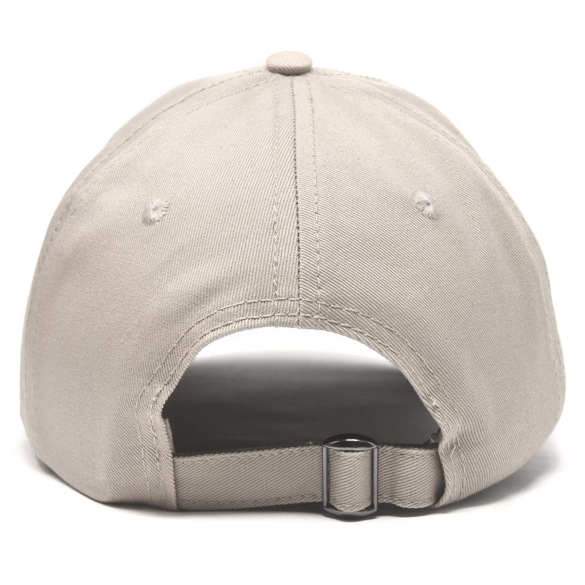 DALIX Bumble Bee Baseball Cap Dad Hat Embroidered Womens Girls in Beige