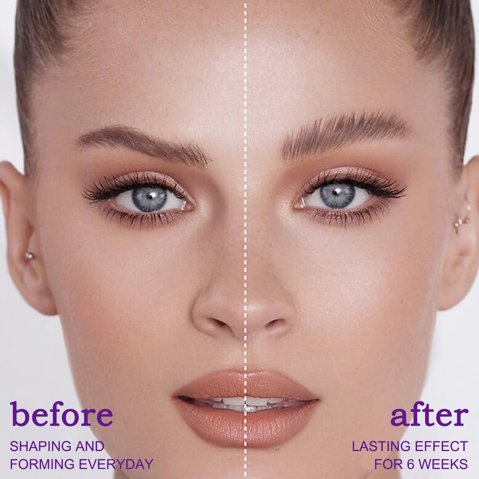 Eyebrow Lamination Kit - Instant Brow Lamination Kit DIY at Home, Professional Eyebrow Lamination,Eyebrow Perm Kit & Eyebrow Lift Kit Easy to Use,Fuller Thicker & Fluffy Brows Lasts Up to 6 weeks