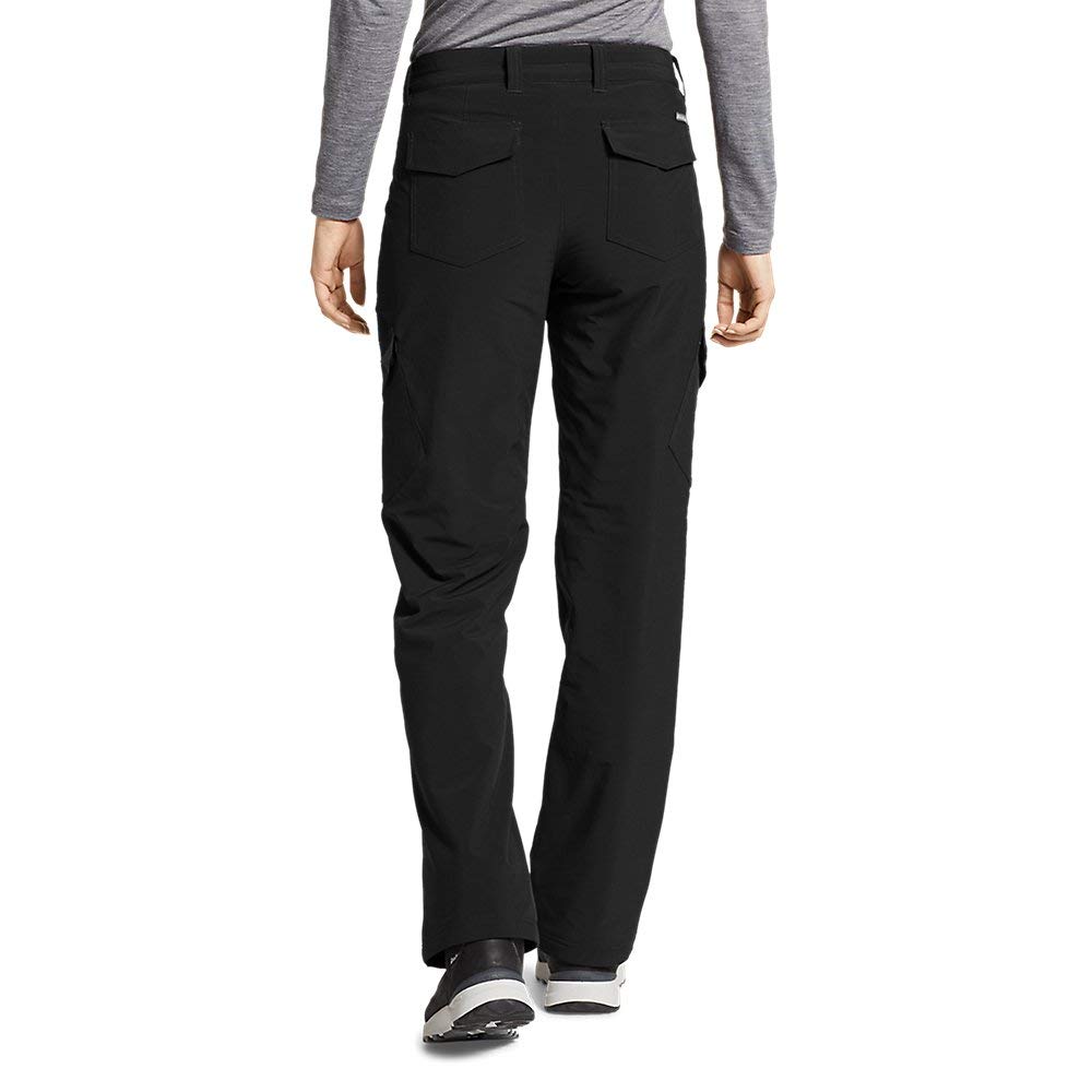 Eddie Bauer Women's Polar Fleece-Lined Pants, Black 10 Regular