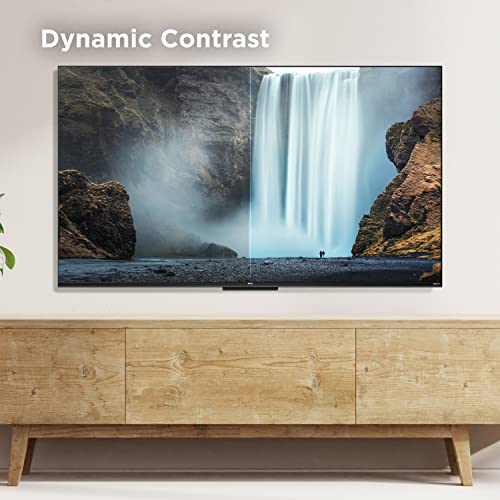 TCL 50-Inch Class S4 4K LED Smart TV with Roku TV (50S450R, 2023 Model), Dolby Vision, HDR, Dolby Atmos, Works with Alexa, Google Assistant and Apple HomeKit Compatibility, Streaming UHD Television