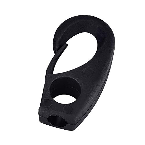 Dilwe Kayak Lashing Hook, 6 Pcs Multi Purpose High Strength Nylon Clip Lashing Hooks for Kayak Canoe Bungee