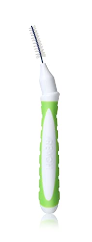 REACH Interdental Brush Wide 1.3mm Floss Bundle | Removes up to 30% More Plaque | Special Designed for Gum Protection, PFAS Free | 10 Brushes (Pack of 6)