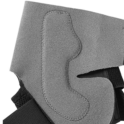 FBA Grey Ankle Brace with PE Pressure Plate for Foot Mesh Protection, One Size Ankle Support, Stabilizer, Injury Prevention Recovery(Ankle Protection * 1)