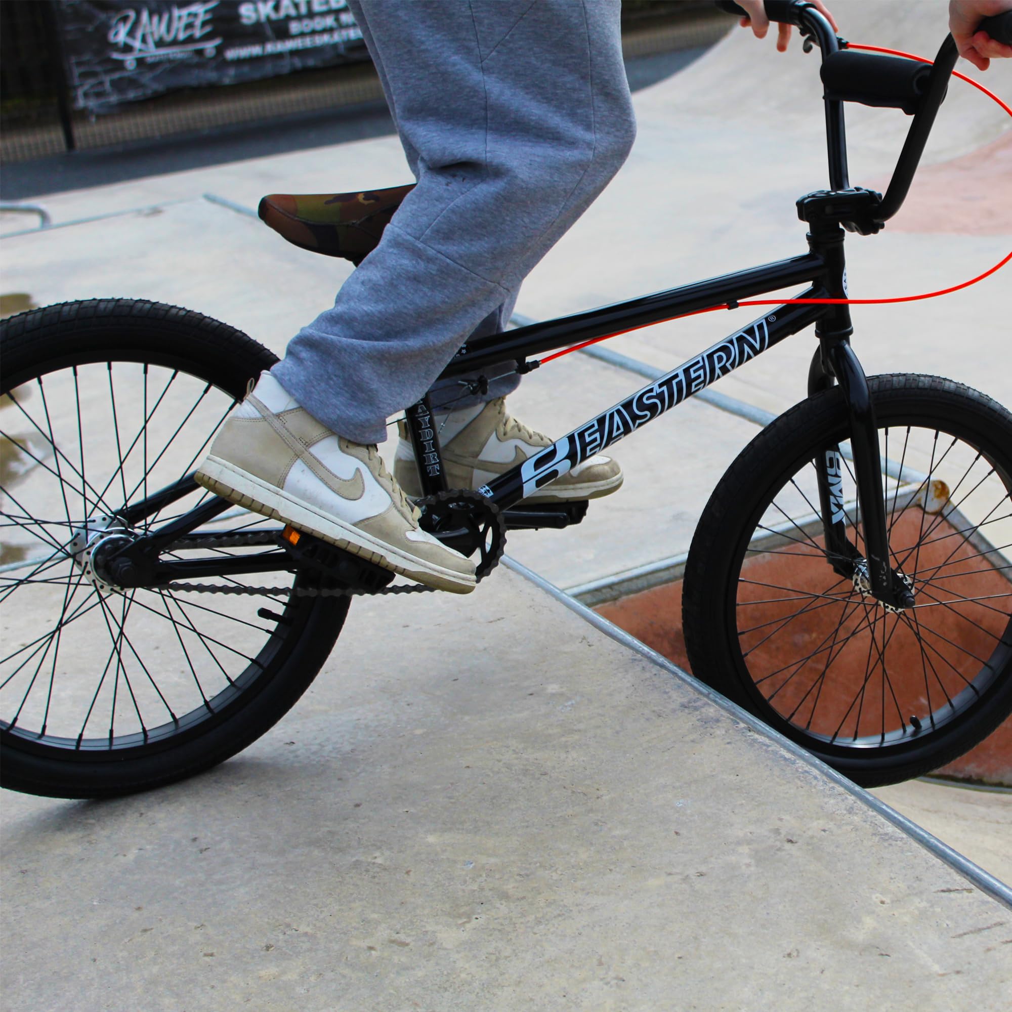Eastern Bikes Eastern BMX Bikes - Paydirt Model 20 Inch Bike. Lightweight Freestyle Bike Designed by Professional BMX Riders at (White)