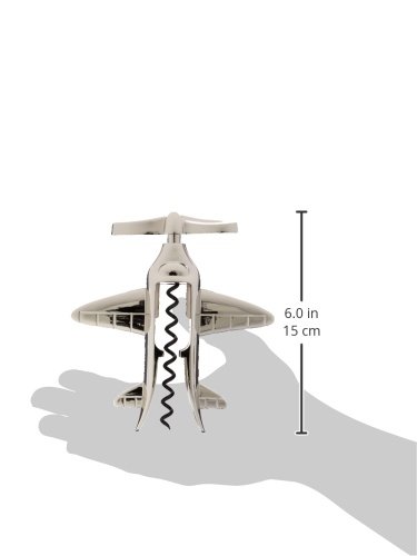 GODINGER SILVER ART Airplane Self Pull Cork Screw