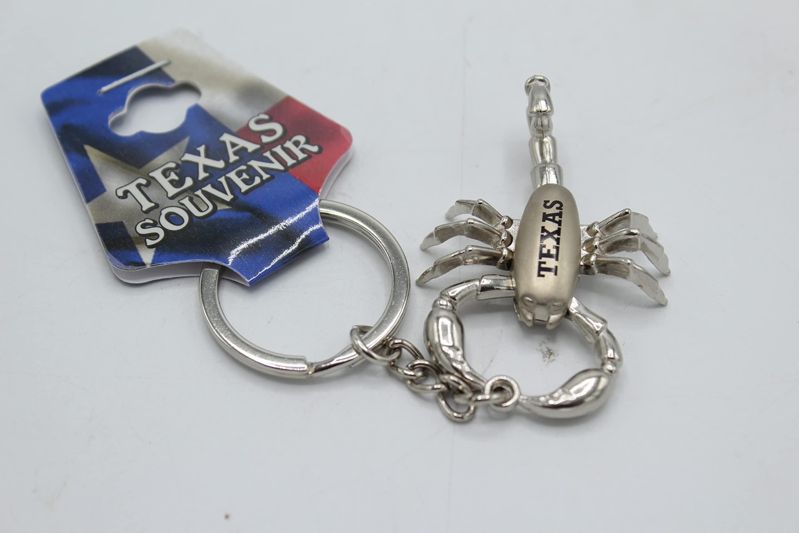 EastMeetsWest Metal Texas Scorpion Key Chain Keychain Handbag Backpack Charm