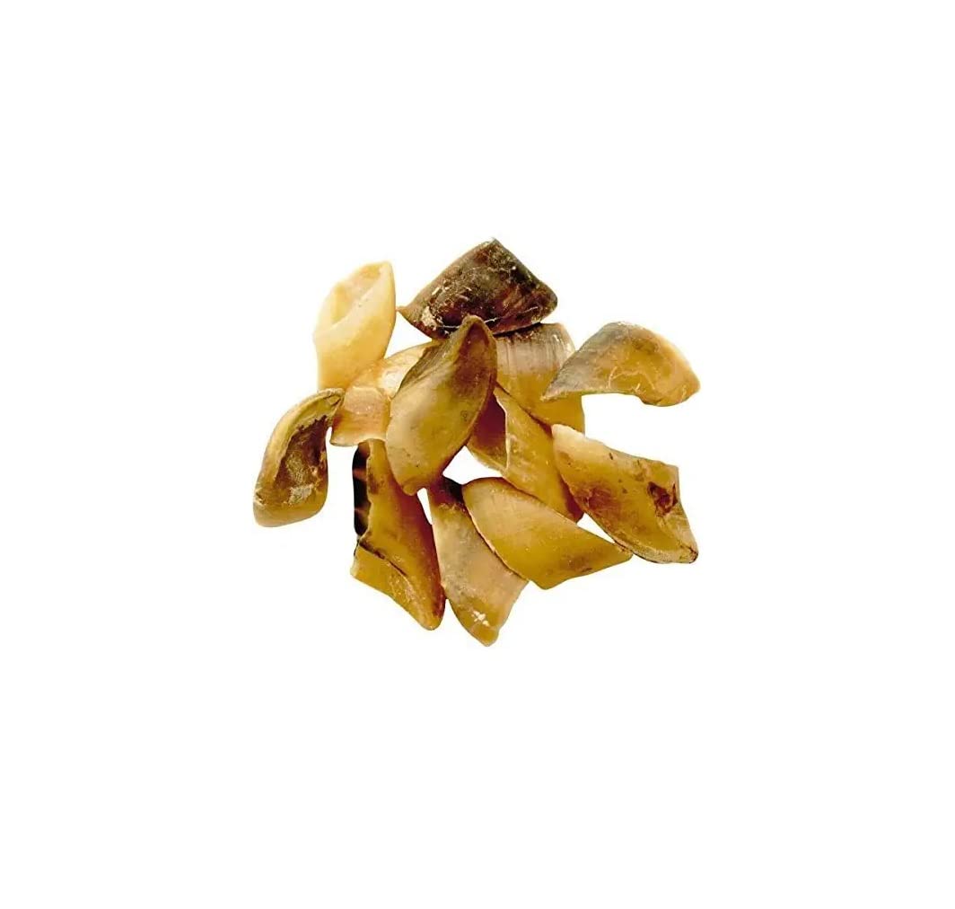 Ranch Rewards CHEW Hooves Bulk Packs for Dogs USA Made Natural Healthy Dental Dog Hoof Treats(50 Hooves Natural)