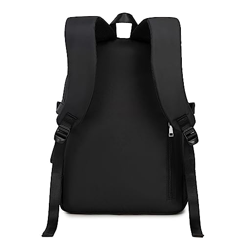 Teecho Waterproof School Backpack Set for Girl Fashion Women Backpack Purse College Bookbag Black