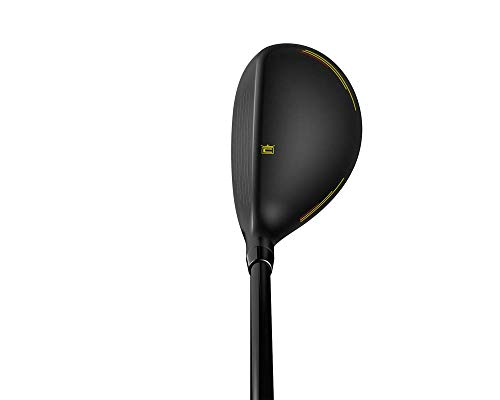 Cobra Golf 2020 Speedzone Hybrid Black-Yellow 4 Hybrid (Men's, Right Hand, UST Recoil ESX 480, Stiff Flex, 21.0)