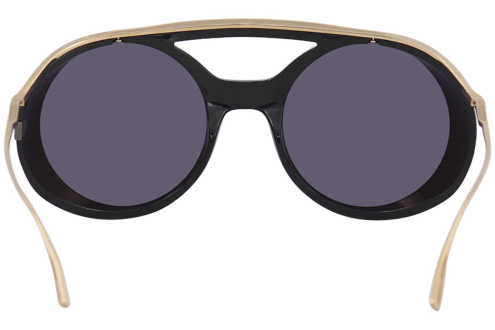 Dita - Nacht-One Black Gold Oval Women Sunglasses - 56mm