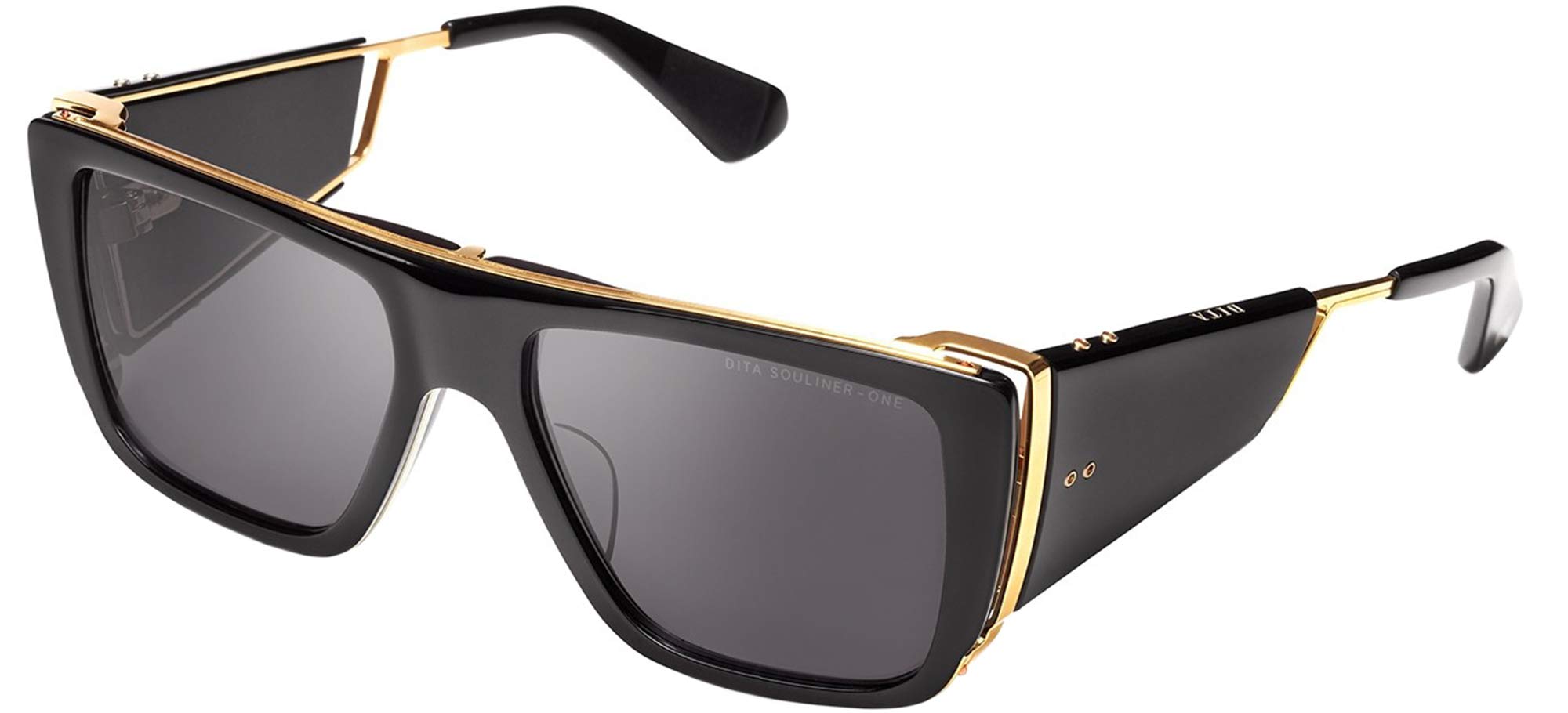 Dita DTS 127-01 Souliner-One Sunglasses,Black w/Dark Grey Shaded, 56mm