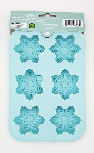 Handstand Kitchen Winter Wonderland Snowflake Shaped Cupcake Mold
