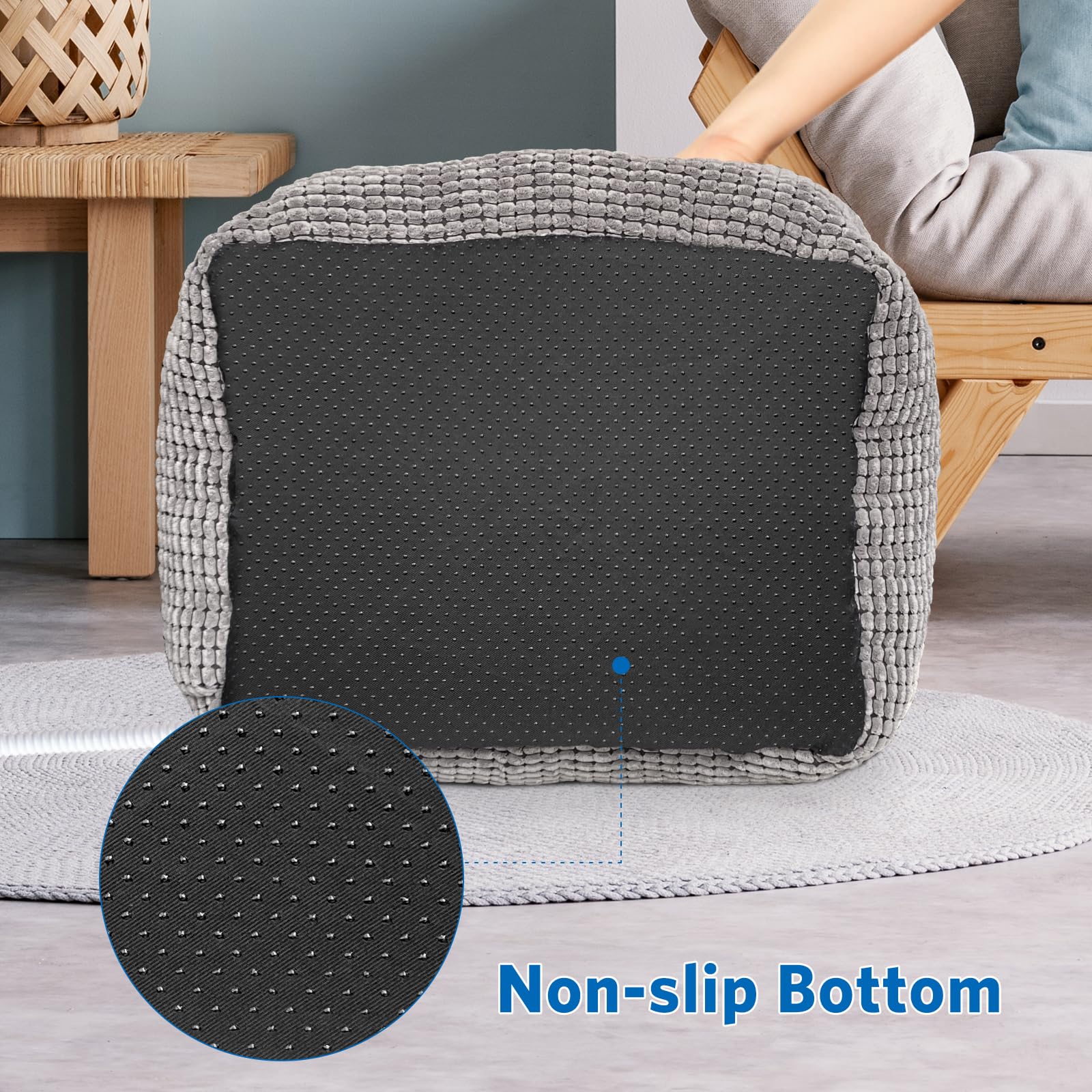 MARUNDA Heated Cats Bed for Indoor Use, Electric Cats Heated Bed Pets Heating Bed for Cats and Small Dogs, Washable Pets Bed with Automatic Heating Pad (23x20x7 Grey)