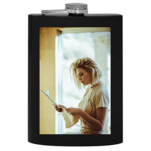 FC Carino B35Y22D63W0403422M07T32C02S27-8oz Black Hip Alcohol Drinking Flask PDI #PIDP403422