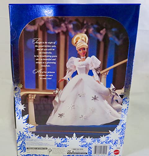 Mattel 1996 Disney Holiday Princess Cinderella Barbie