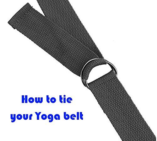 dimok Yoga Blocks and Strap Set - Foam Bricks 9x6x4 and 8FT Yoga Belt Metal D-Ring - High Density Premium Quality (with Resistance Bands)