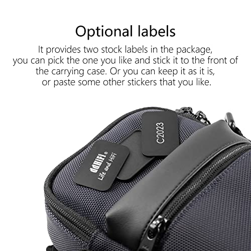 Linsoul DDHIFI C2023 HiFi Carrying Case for Audiophiles, All-in-one Multifunctional Backpack for DAP, DAC, Bluetooth Amp and IEMs