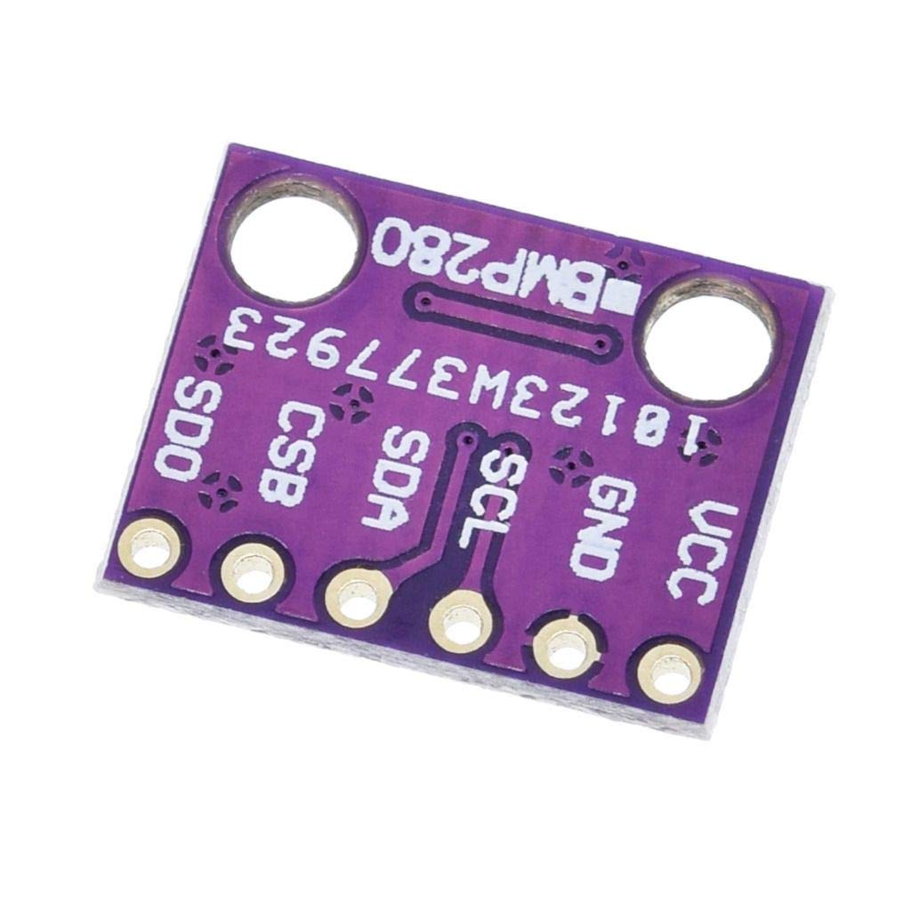 DAOKI 5Pcs Pressure Sensor Module BMP280 3.3V Digital Barometric Altitude Pressure Atmospheric Module for Arduino High Precision with Dupont Cable
