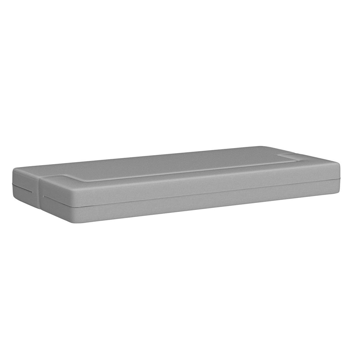 Mjkone 8.6 Inches Floor Sofa Bed Queen Size, Convertible Folding Sofa Bed, Sleeper Couch Bed with Memory Foam Mattress, Guest Bed for Living Room/Bedroom/Guest Room/Home Office (Light Grey)