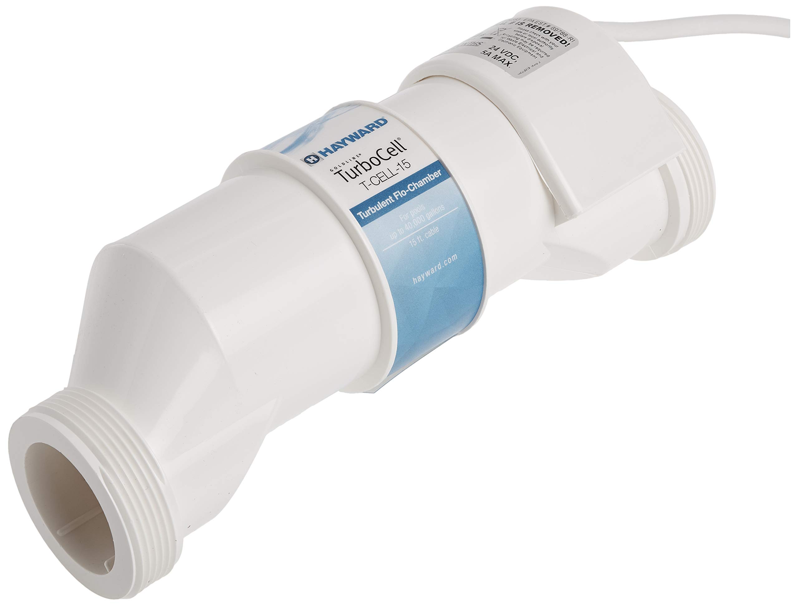 Hayward W3T-CELL-15 TurboCell Salt Chlorination Cell for In-Ground Swimming Pools up to 40,000 Gallons