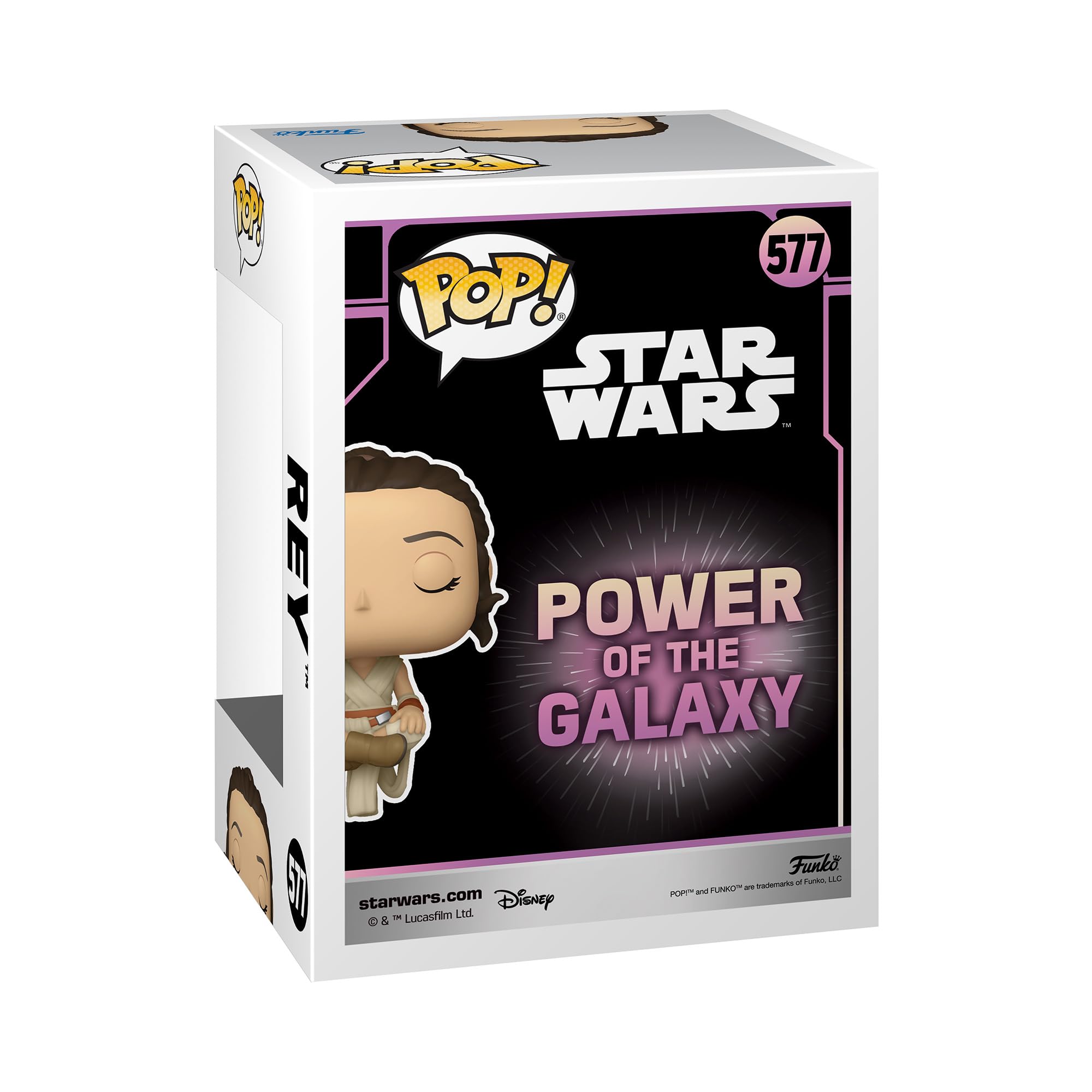Funko Pop Star Wars Power of The Galaxy Rey Vinyl Bobblehead