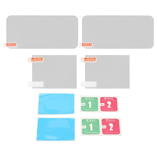 Jopwkuin Tempered Glass Top LCD Protector, 9H Hardness HD Clarity Daily Scratch Protection Precise Cutting Game Console Tempered Film for 2DS XL for Game Console