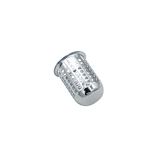 Junior Basket Strainer Stainless Steel Strainer Basket, 2.25 Inch Deep Flange Replacement Strainer with Handle