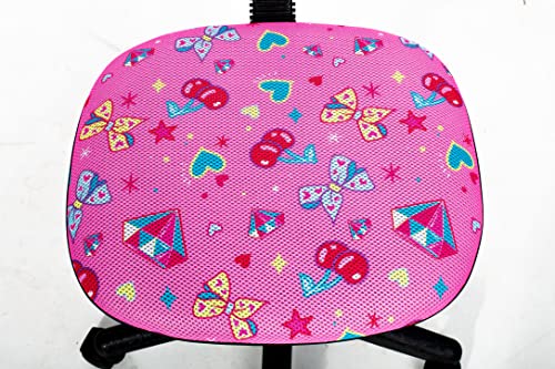 Idea Nuova JoJo Siwa Swivel Mesh Rolling Desk Chair