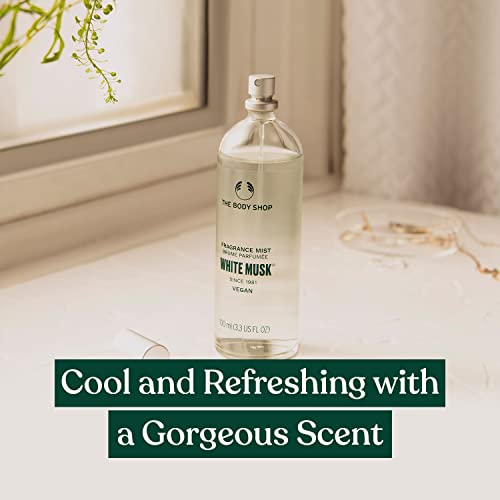 The Body Shop White Musk Body Mist – Refreshes and Cools with a Gorgeous Scent – Vegan – 3.3 oz