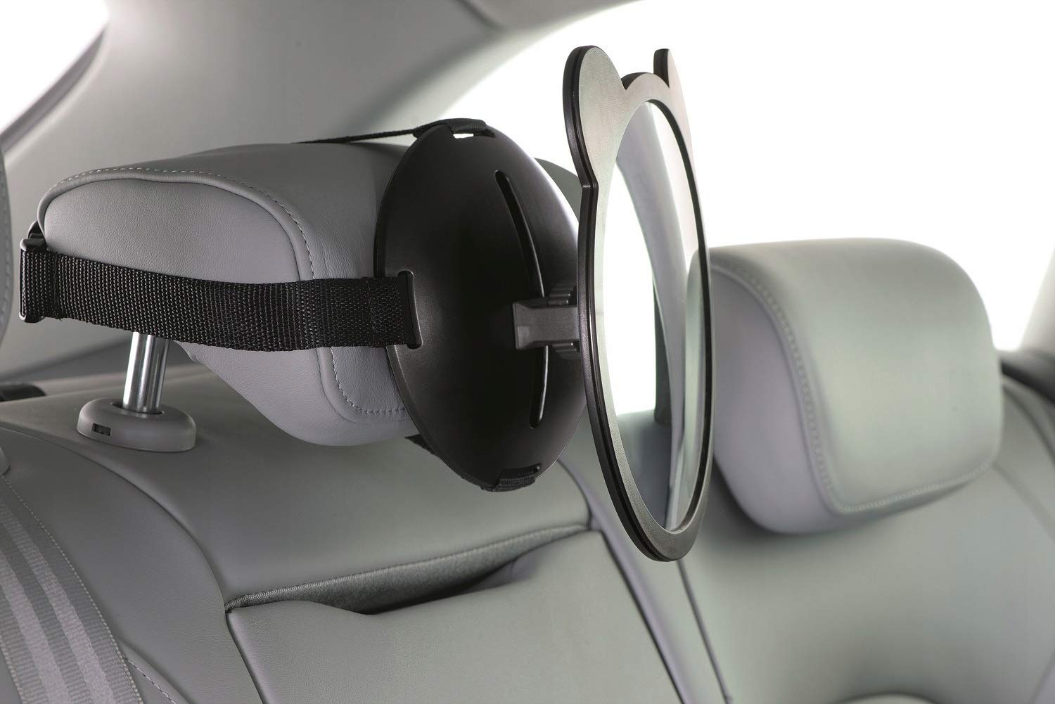Facekyo Baby Mirror for Car | Baby Car Mirror | Baby Back Seat Mirror | Super Locking System with China Blue Printing