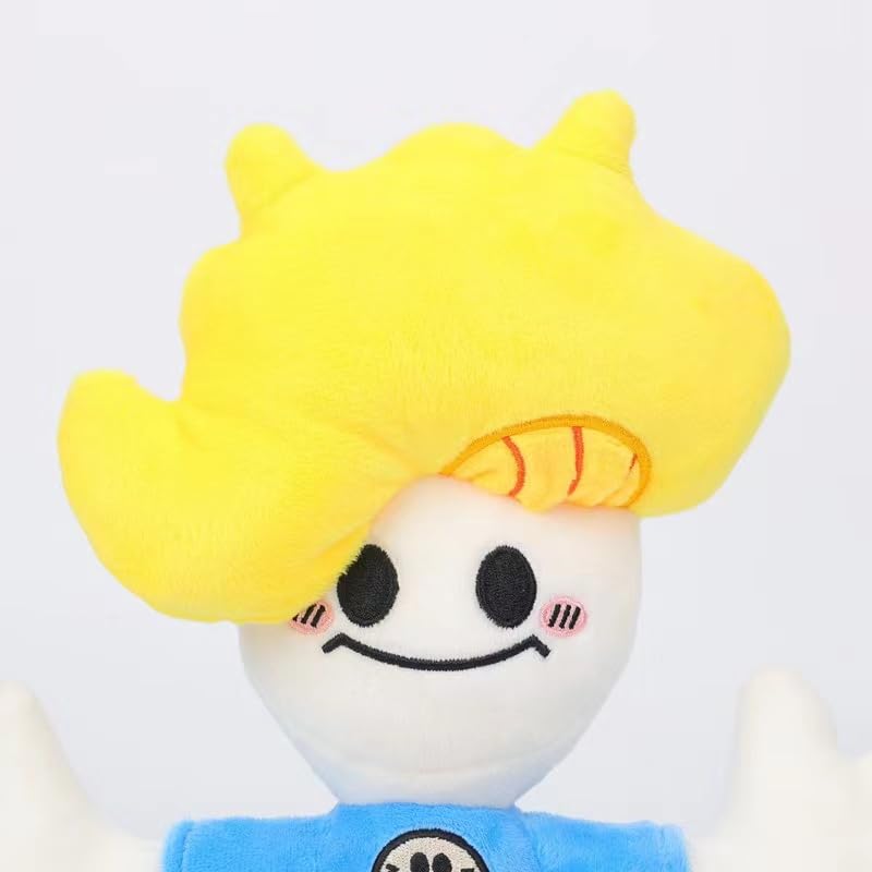 Nieqn Bryson and Ham Plush, Cute Cartoon Anime Bryson and Ham Plush,Soft Stuffed Plush Toy Sofa Decor Pillow Collection Toy,Yellow Plush Boy Plush Toys Gift for Kids Children