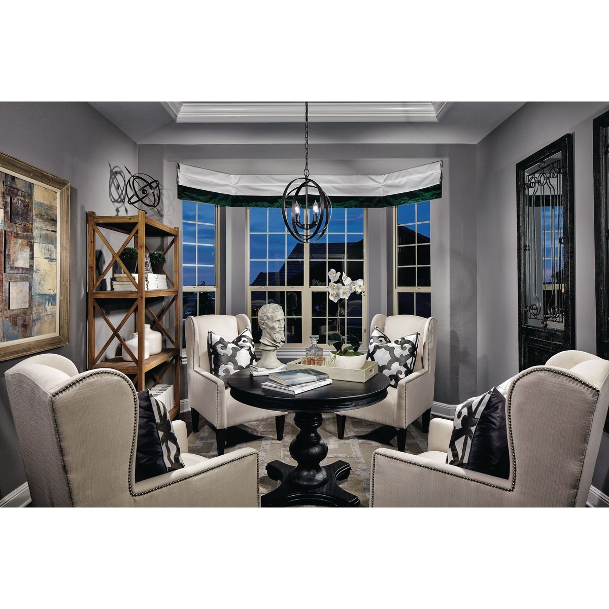 Progress Lighting P3827-20 Equinox Hall & Foyer, 16-Inch Diameter x 18-3/8-Inch Height, Bronze