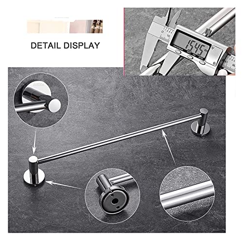 TOWEL BAR RACK Towel Rack Bathroom Single Towel Storage Rack Towel Bars,Stainless Steel Polished Finish Towel Rod,Wall Mounted Towel Holder Shelf for Toilet and Kitchen Dish Clothsbathroom Hardware/50