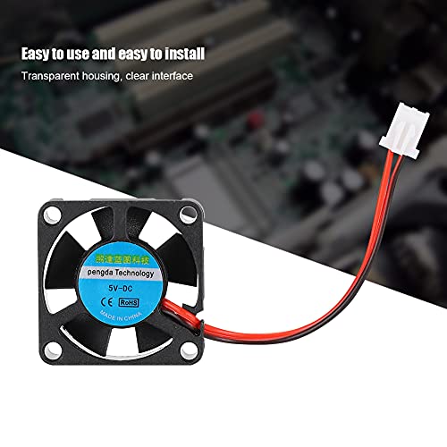 for Raspberry Pi Case, Premium Acrylic for RasPi Acrylic Case 3 Heatsinks Transparent Design 5V Cooling Fan for DIY for 4B for Raspberry Pi