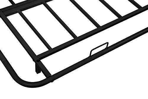 Livavege Twin Daybed with Trundle, Multifunctional Metal Twin Size Platform Bed Frame Sofa Beds with Headboard for Kids/Teens/Adults, Mattress Foundation/Space-Saving/No Box Spring Need