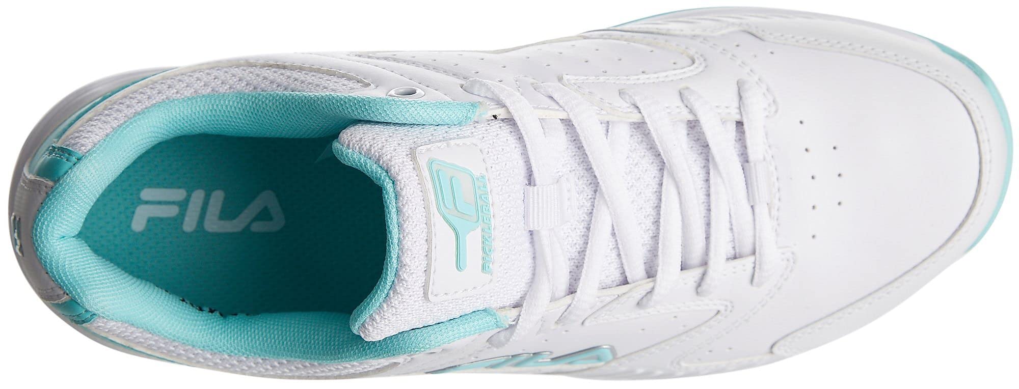 Fila Womens Rifaso Tennis-Pickleball Shoes 8 White/Aruba blule