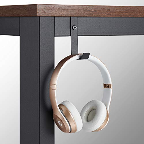 Cubiker Computer Desk 55" Modern Sturdy Office Desk Large Writing Study Table for Home Office with Extra Strong Legs, Espresso