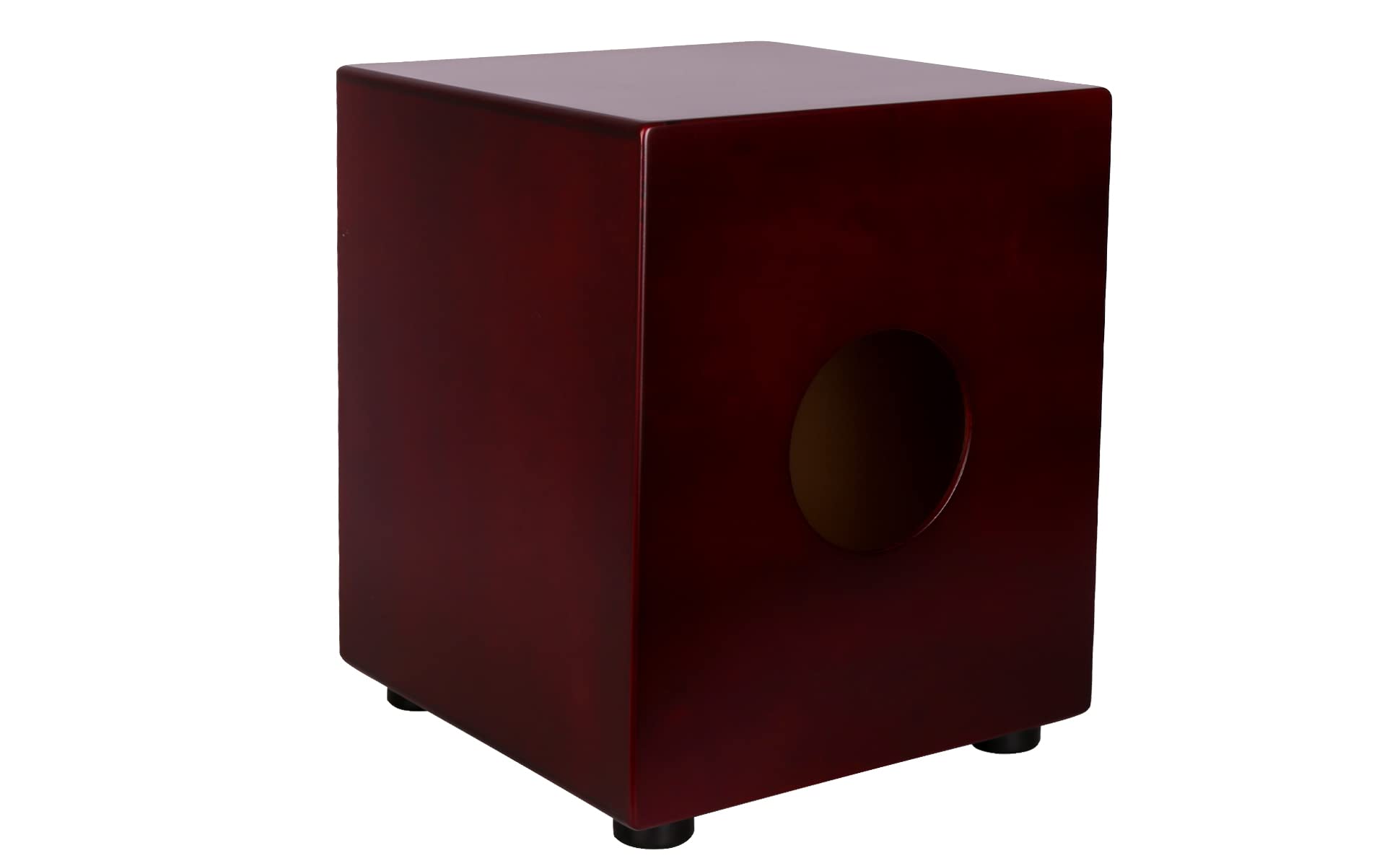GECKO Cajon,Cajon Box Drum for Child Percussion Instrument Birch Wood with Internal Guitar Strings Compact Size Portable Cajon