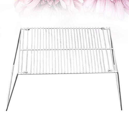 Happyyami Accessories small ultra light small cooling rack grill grill rack pot rack grid barbecue mini charcoal grill hibachi grill portable charcoal grill portable small grill