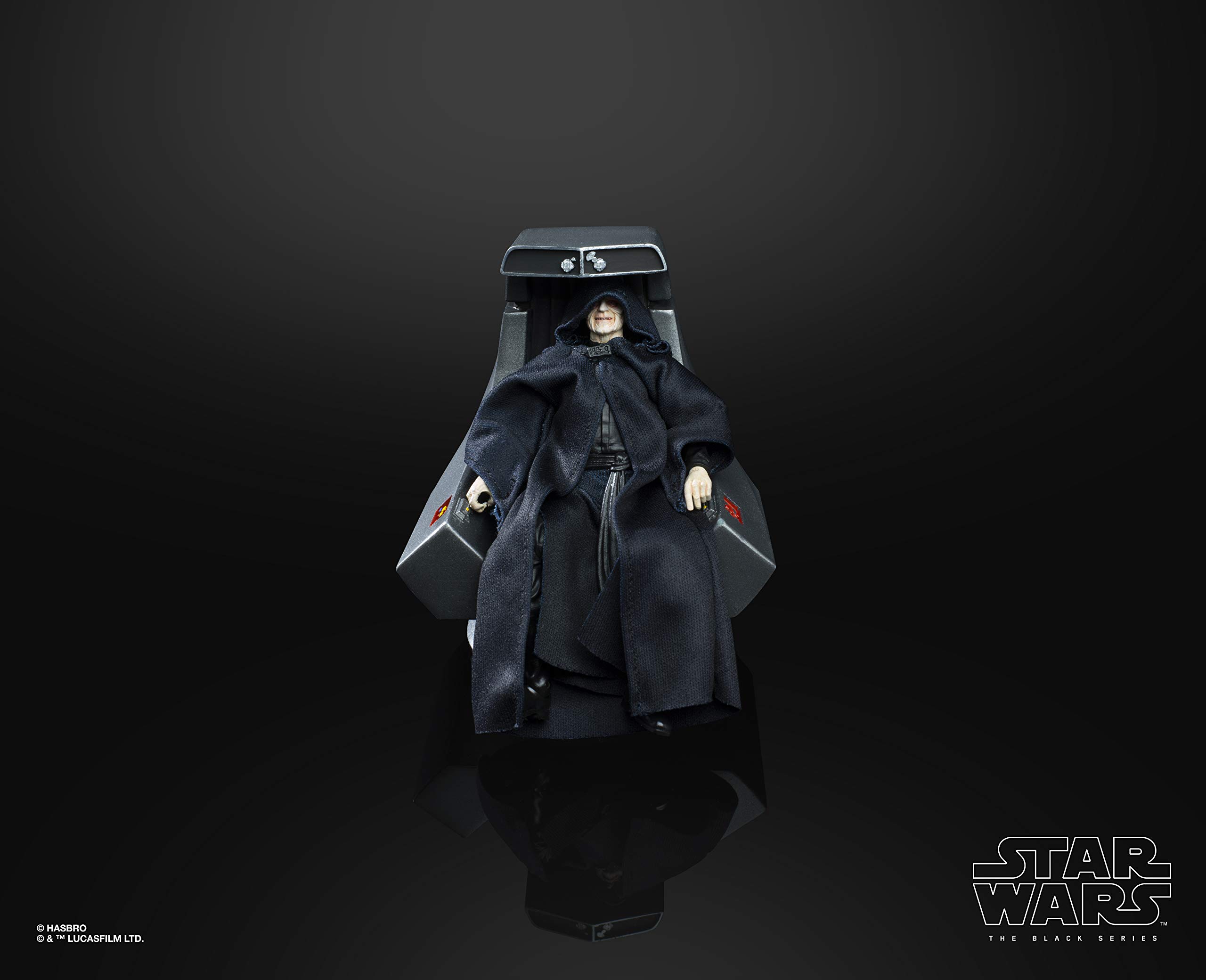 STAR WARS The Black Series Emperor Palpatine Action Figure with Throne 6"-Scale Return of The Jedi Collectible