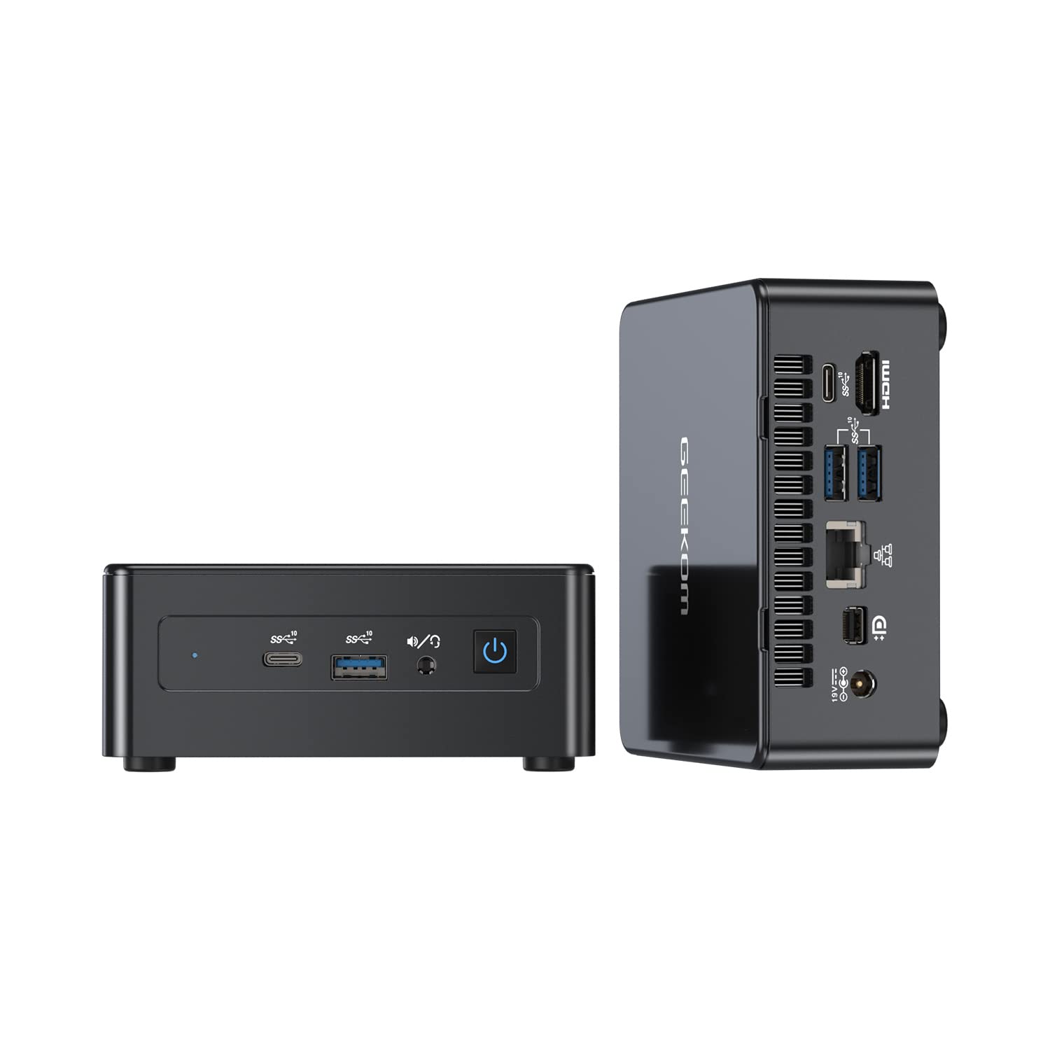 GEEKOM Mini PC, Intel Core i3-8109U, 8GB RAM, 256GB SSD, Windows 11 Pro, Mini Desktop Computer, Versatile Performance