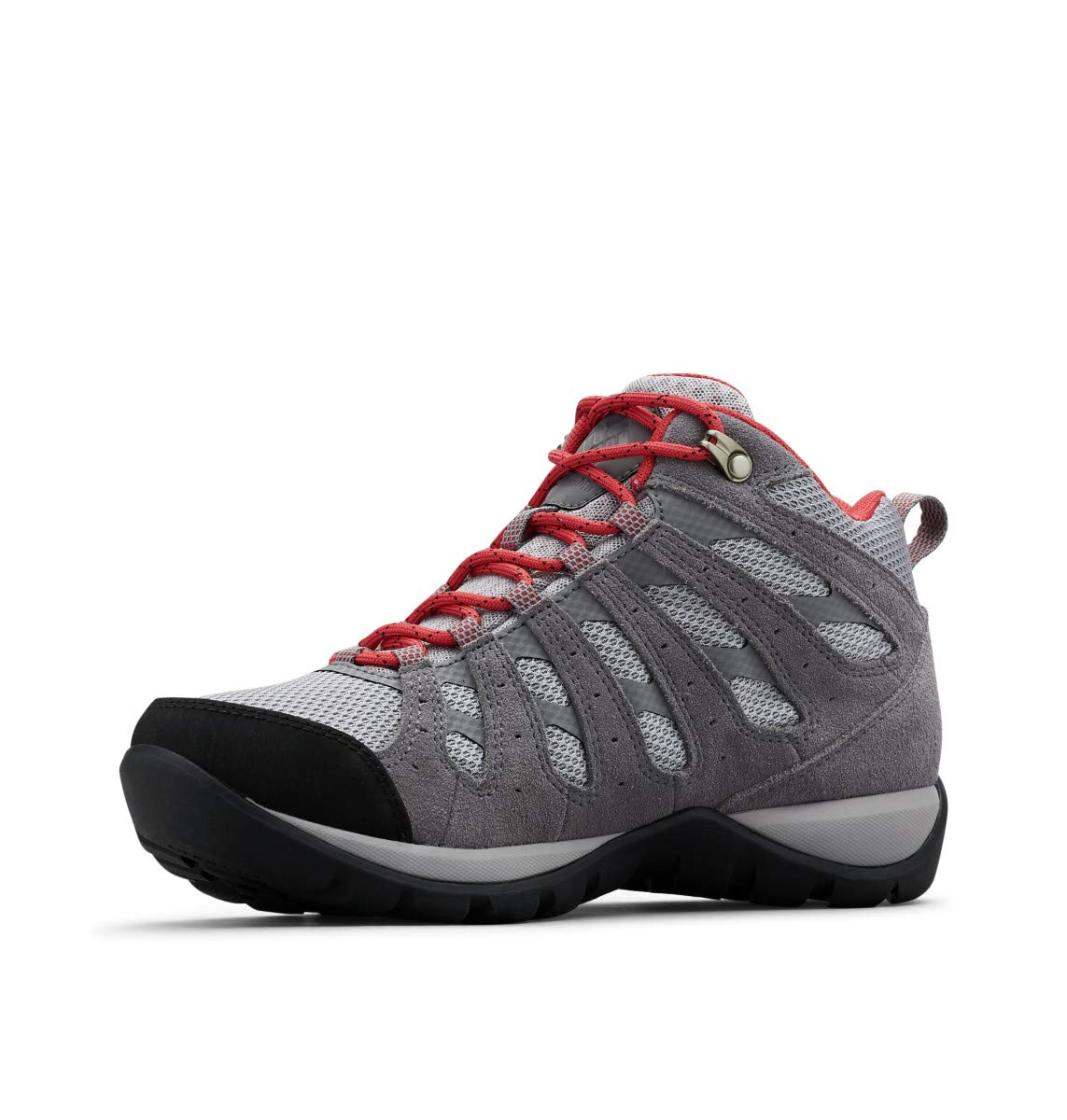 Columbia Women's Redmond V2 Mid Waterproof, Steam/Daredevil, 7.5