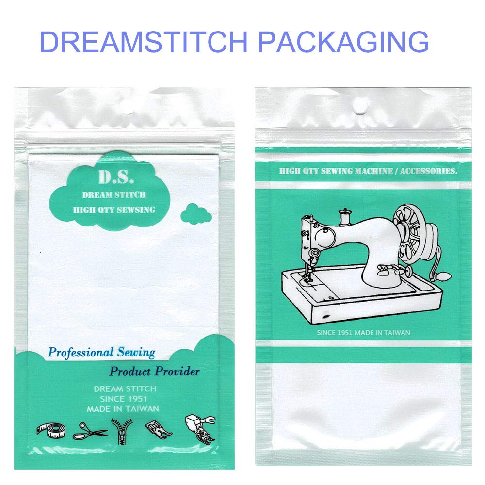 DREAMSTITCH 820249096 3mm Rolled Hem Presser Foot with IDT for Pfaff Sewing Machine ALT : 98-694818-00, 3820284-096,820284096,820249096