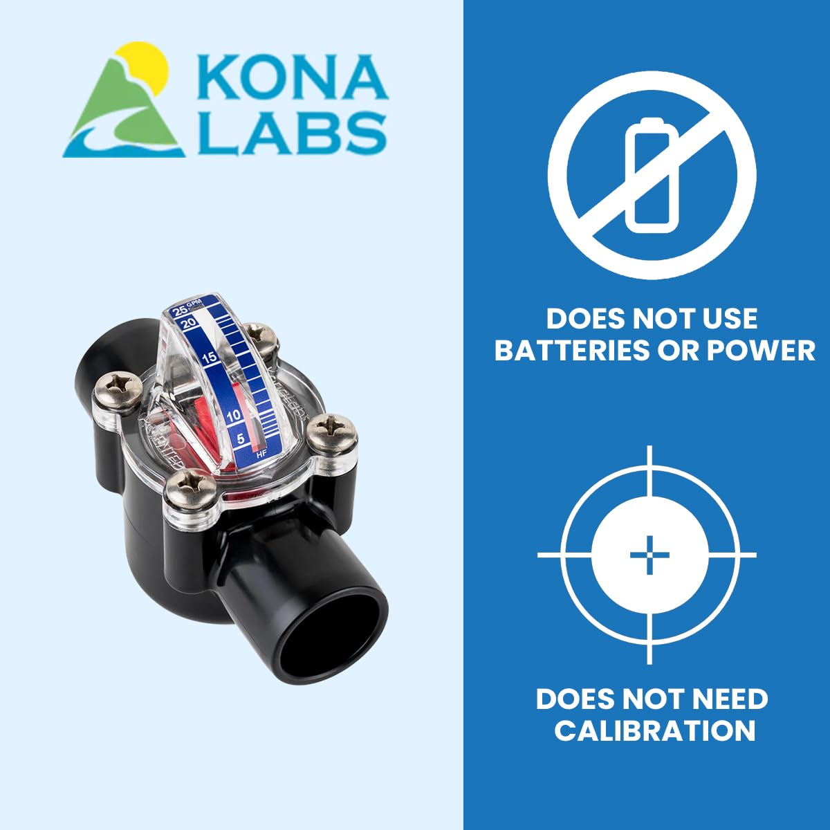 KonaFlow 1" Flowmeter