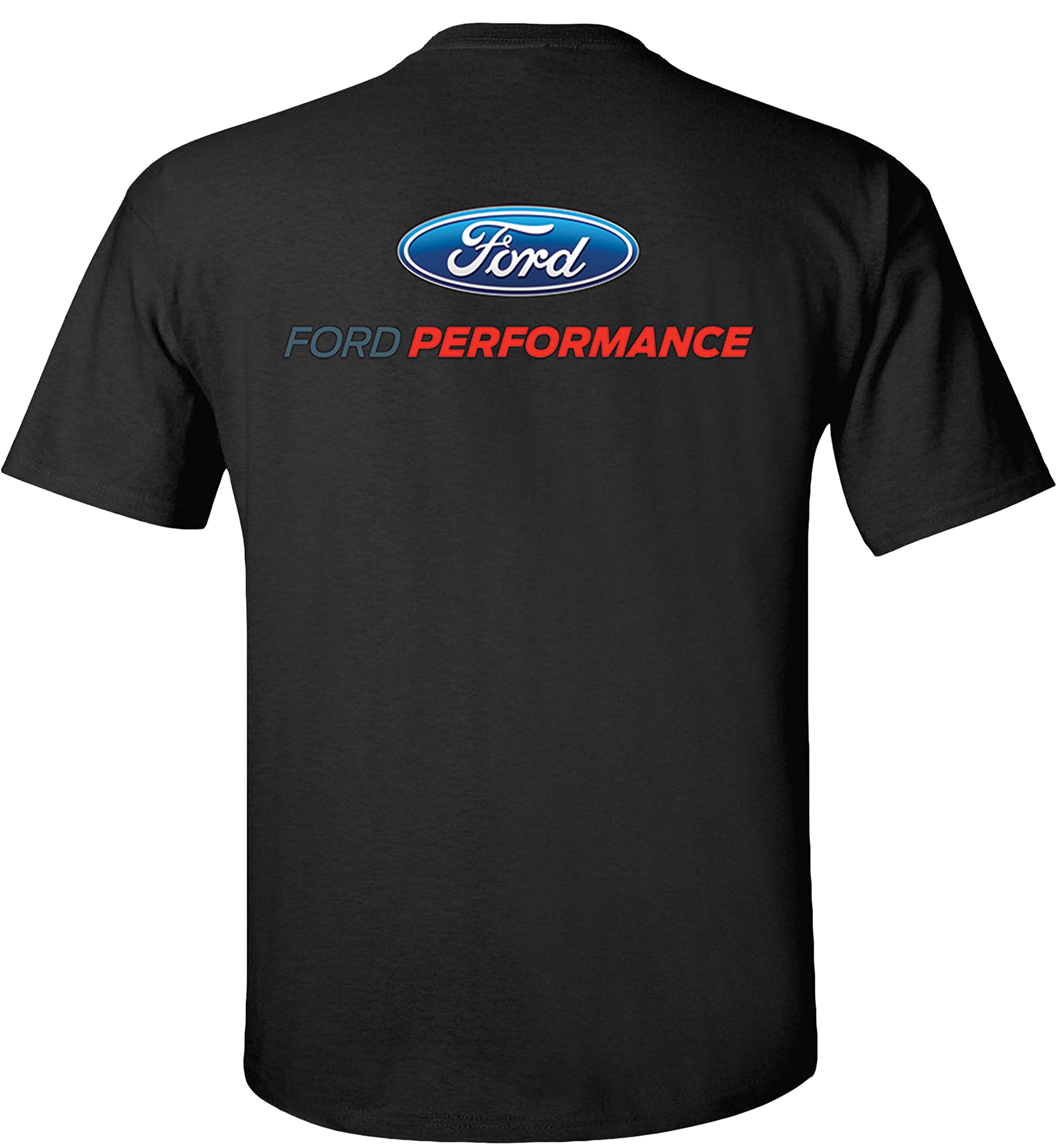 Fair Game Ford Performance Logo T-Shirt GT Racing Design Mustang Mach 1-Black-XL