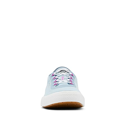 Columbia Women’s PFG Dorado Mesh Deck Shoe, Water & Stain Resistant, Mirage/Foxglove, 8.5