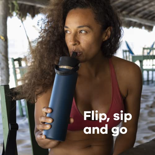 Hydro Flask 40 OZ WIDE FLEX STRAW CAP BLACK