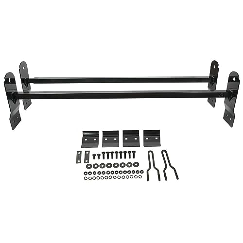 QYGCHUSIN Fits Ladder Roof Rack Rain Gutter Bars Steel Upper -432 FFEESVLRRRGCBN